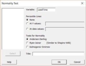 5 Steps to Conducting a Non-Normal Capability Analysis