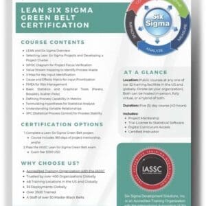 Lean Six Sigma Training Brochures Archives - Sixsigma DSI